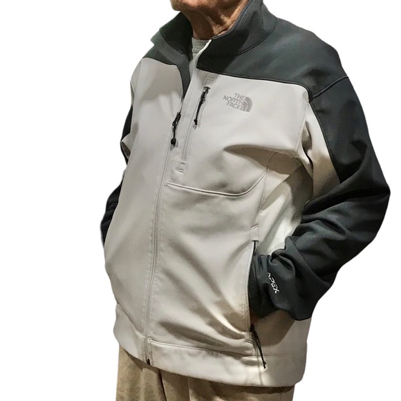 The North Face | Jackets & Coats | The North Face Gray Jacket Apex Soft ...